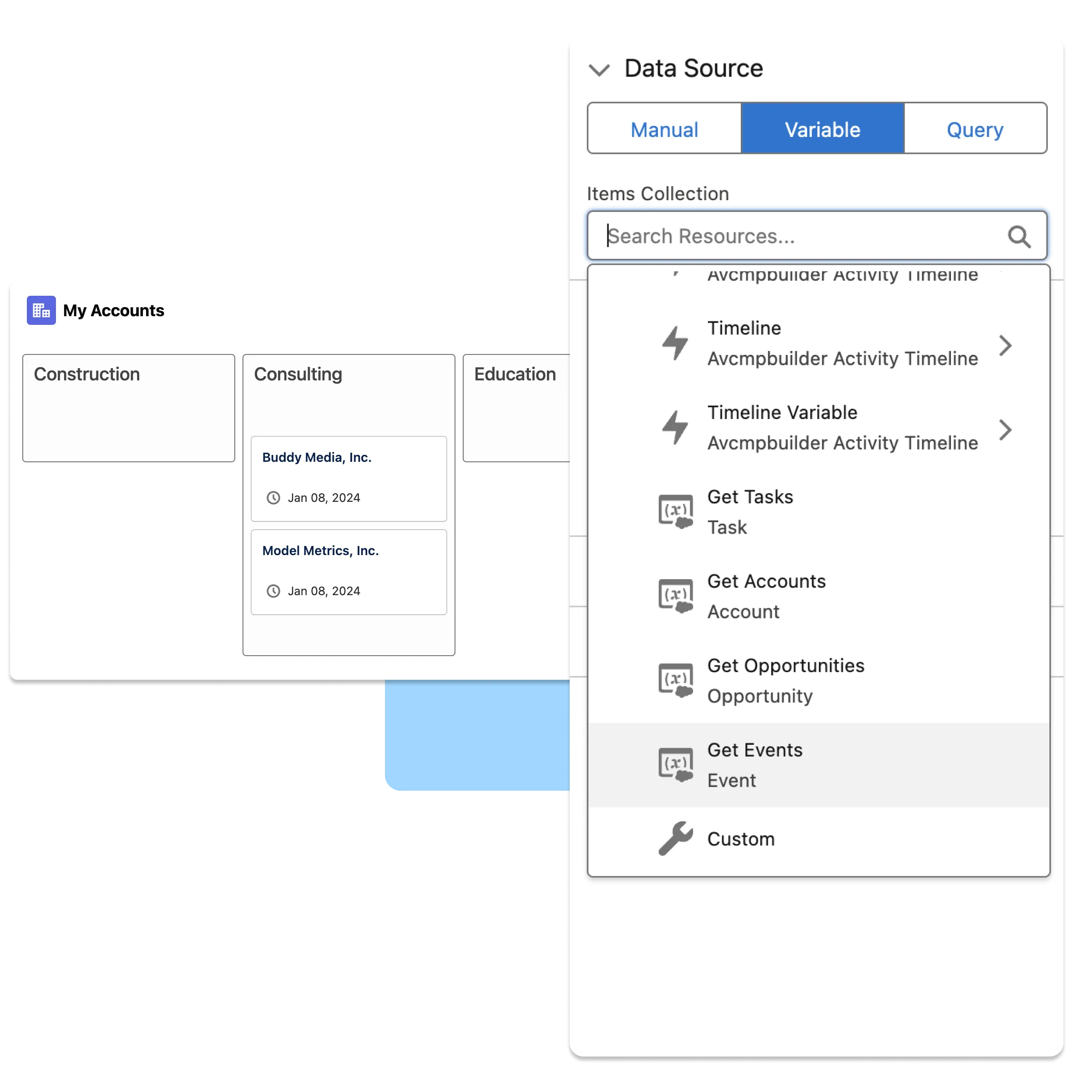 Avonni | Build Salesforce Apps Faster with no-code